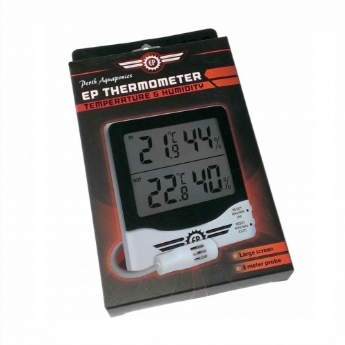 Thermometer Hygrometer - Digital - Large Display - Perth Aquaponics